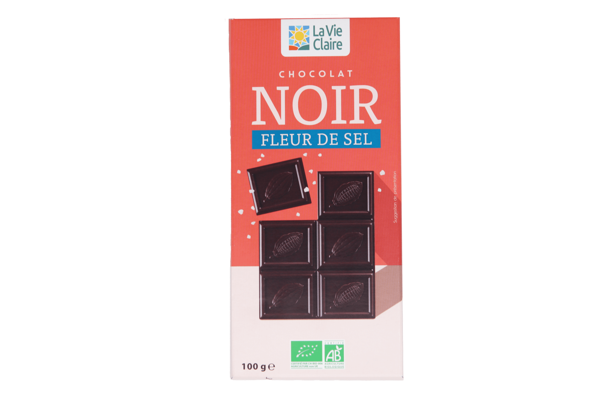 Chocolate with sea salt La vie claire